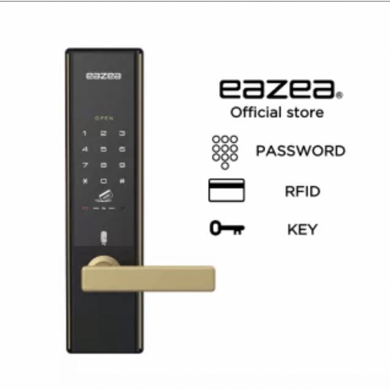 EAZEA Tab Mortise Digital Door Lock | Shopee Singapore