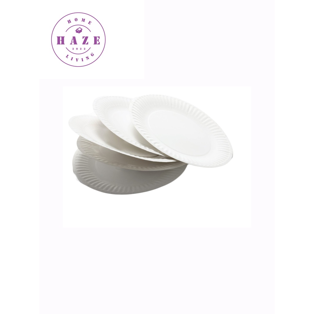😍 SG Ready Stocks | Disposable Paper Plates | 6 inches, 7 Inches, 9 ... 😍 SG Ready Stocks | Disposable Paper Plates | 6 inches, 7 Inches, 9 ...