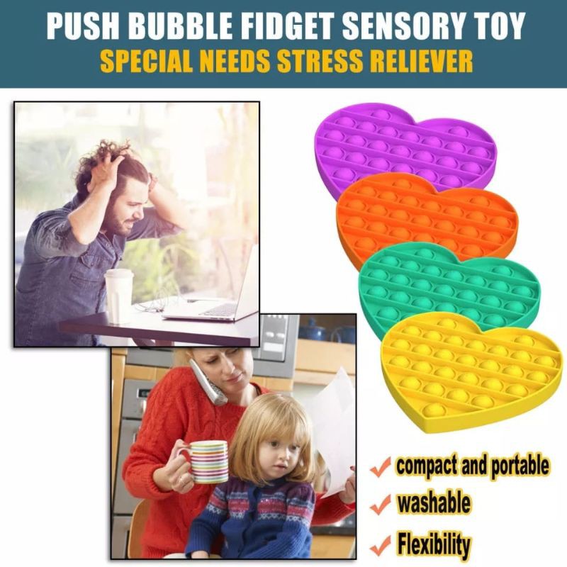 Children's Toys Bubble Push Pop It Its Popit Popits Fidget Toy Toys ...