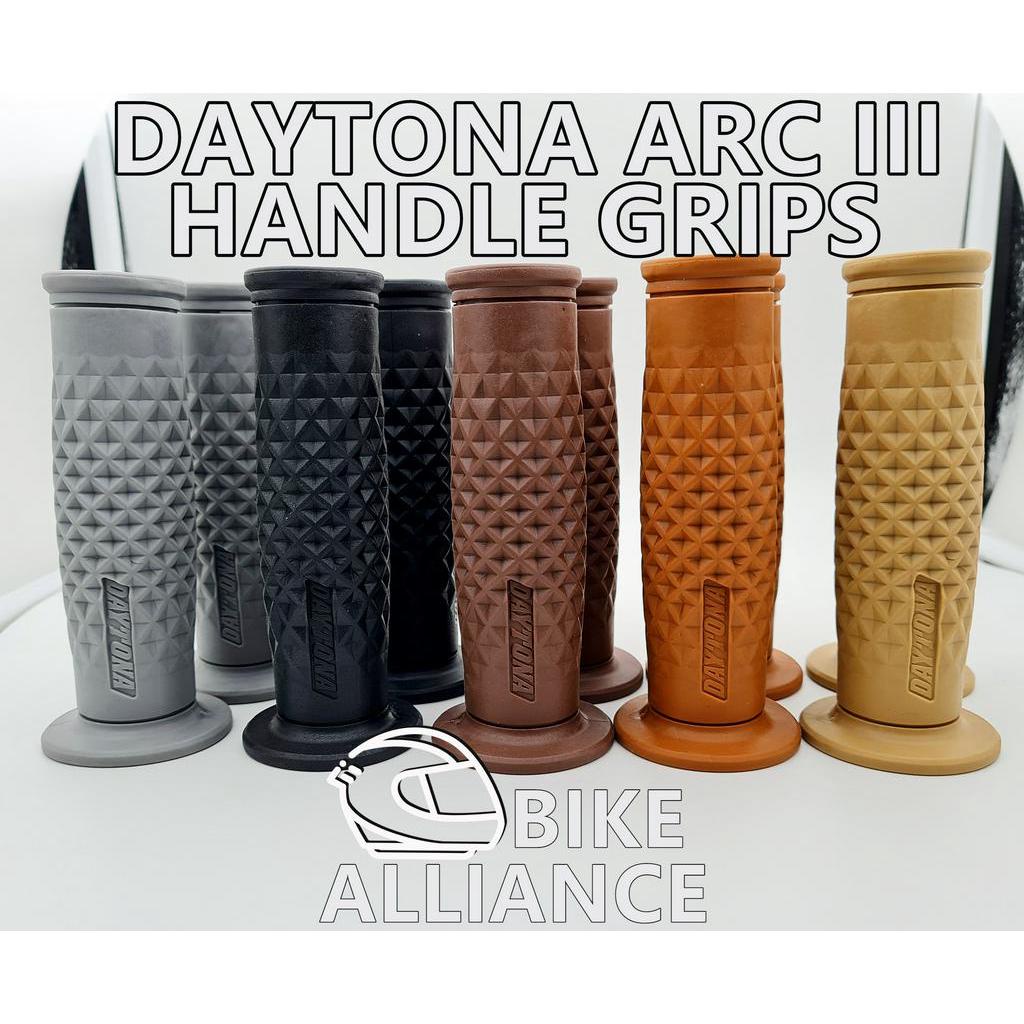 DAYTONA ARC III HANDLE GRIP HAND GRIP THROTTLE BAR RUBBER DOMINO Y15ZR ...