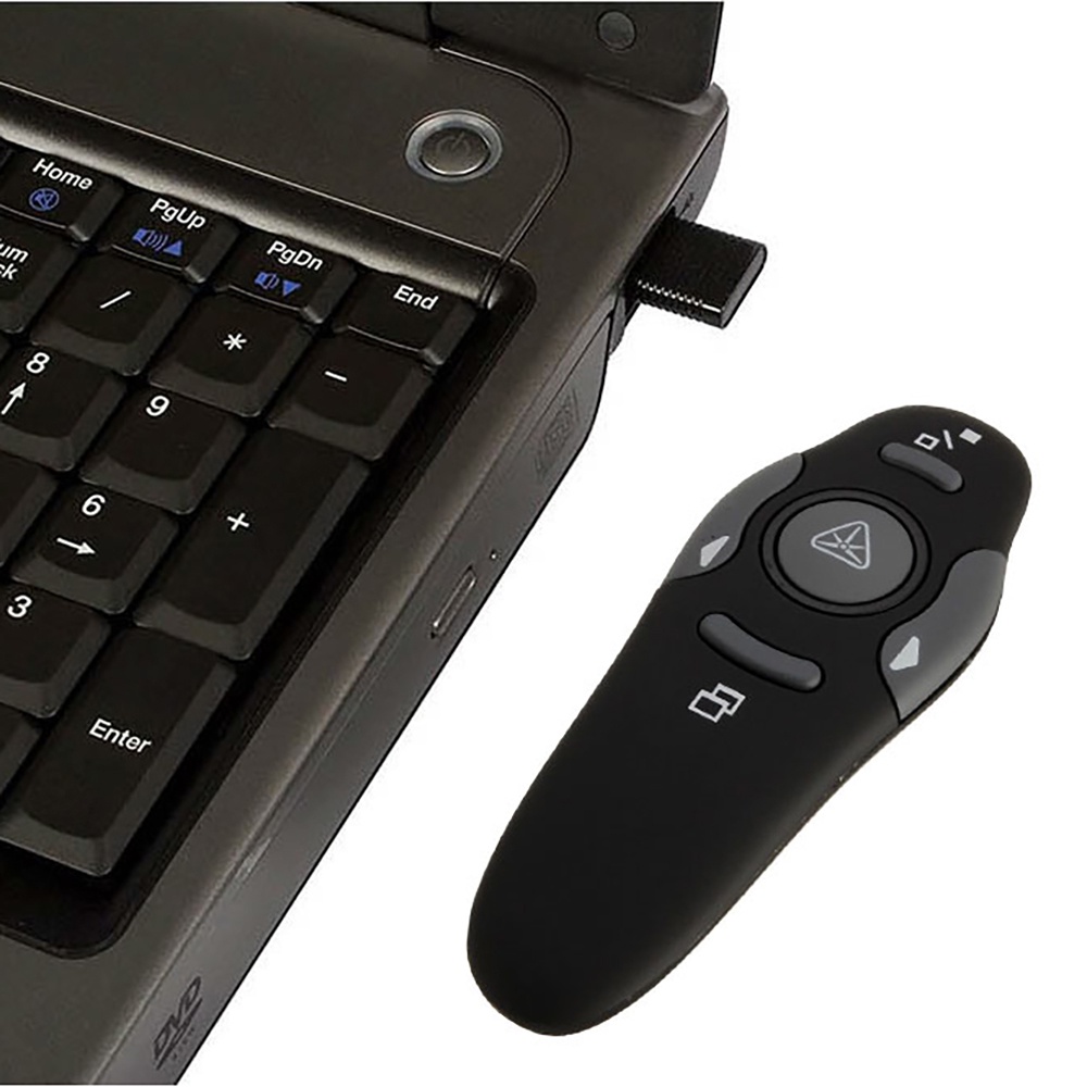 2.4GHz Wireless USB Presentation PPT Flip Pen Pointer Clicker Presenter ...