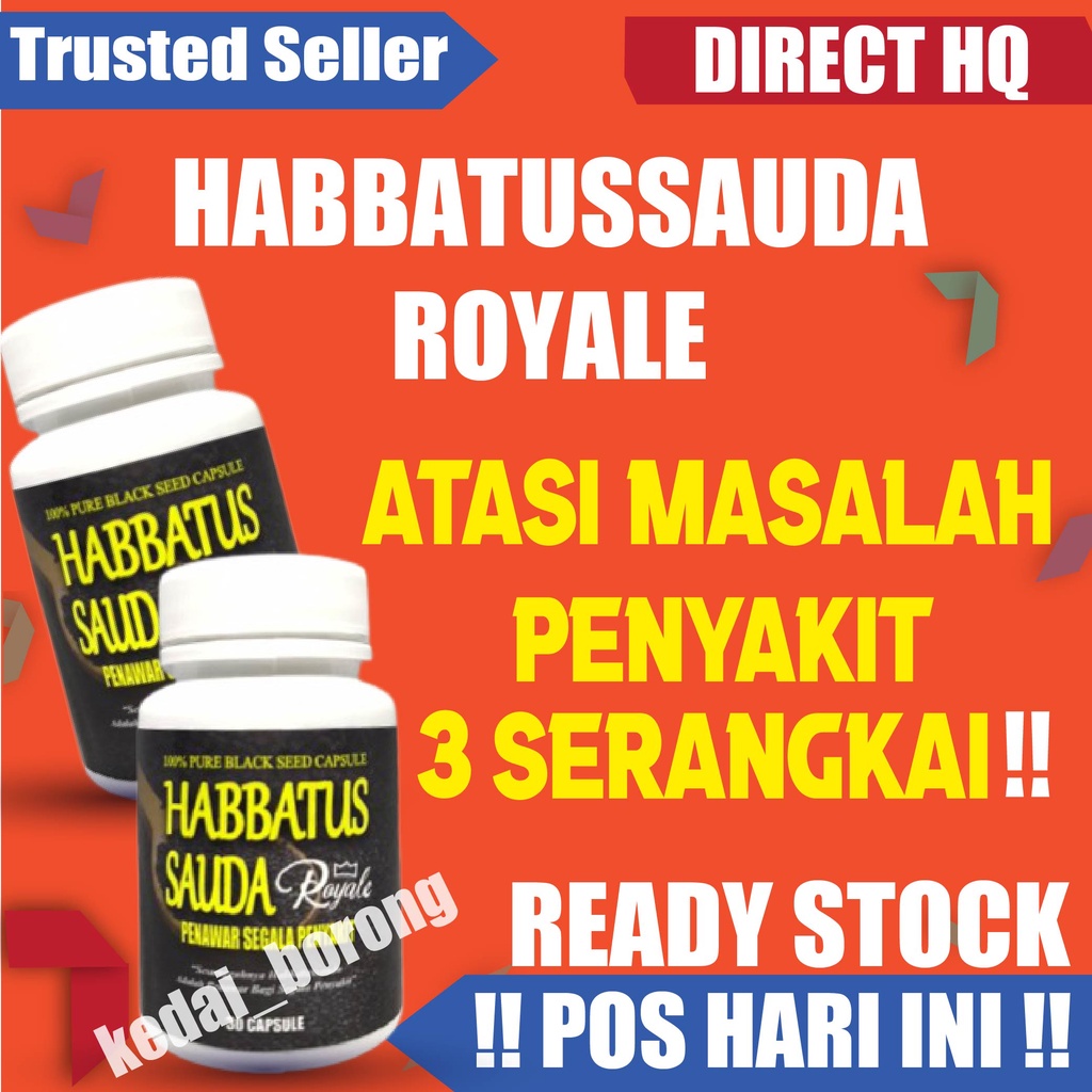 Habbatus Sauda, habbatus sauda kapsul, habbatus sauda Royale, Royale ...