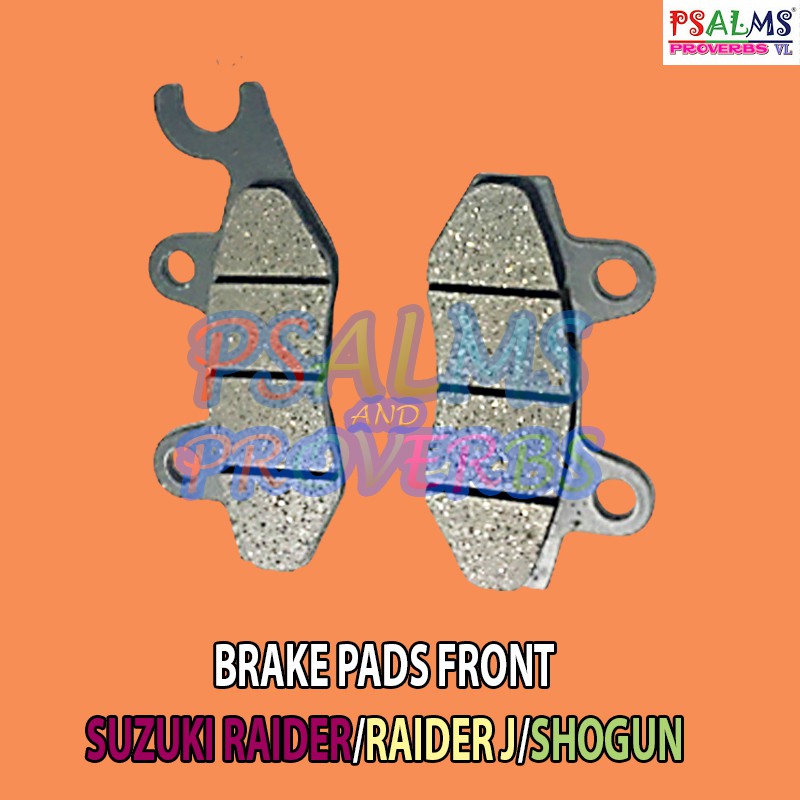 Brake pads front(Suzuki raider/Shogun/Raider-J) | Shopee Singapore