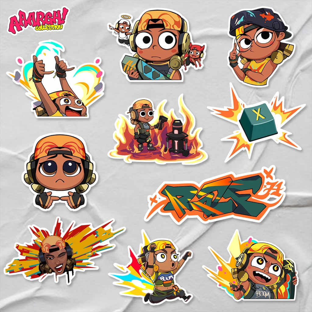 Valerant Spray Sticker | Raze | Shopee Singapore