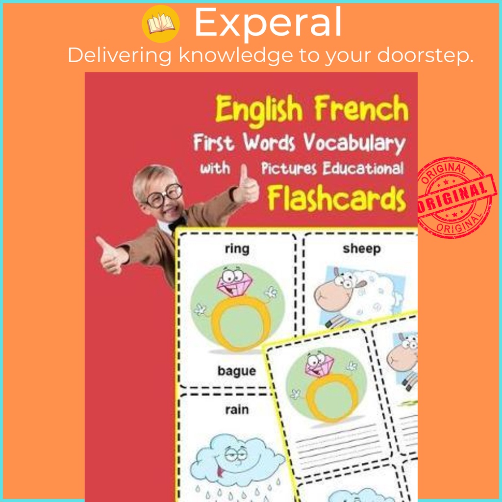 English French First Words Vocabulary with Pictures Educational ...