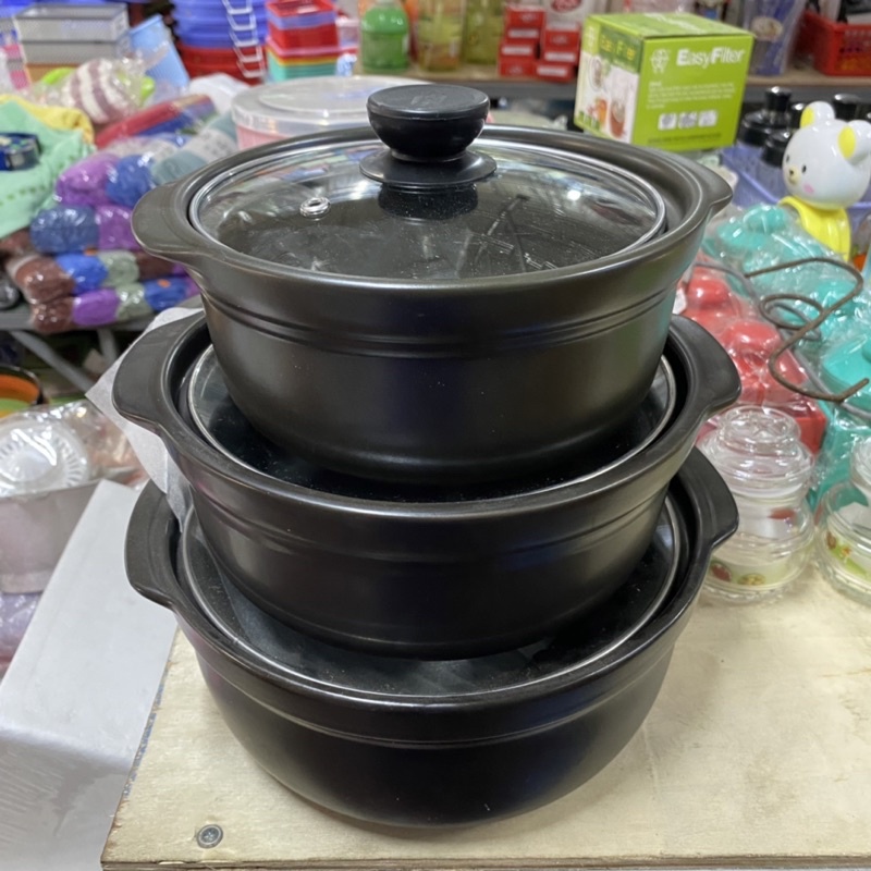 High-quality deep-shallow ceramic clay pot retains fresh flavor and ...