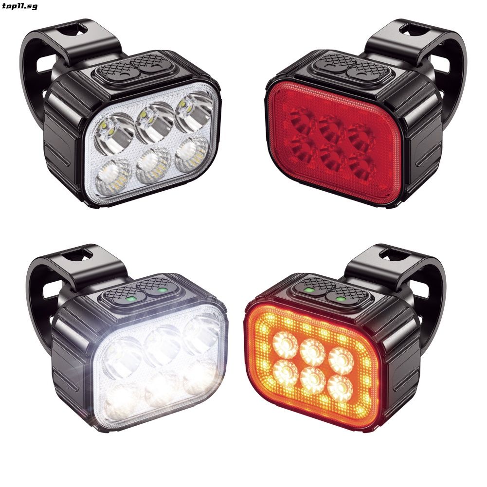 Upgraded Q6 Bike Light Headlight Front Light Waterproof TYPE-C Charging ...