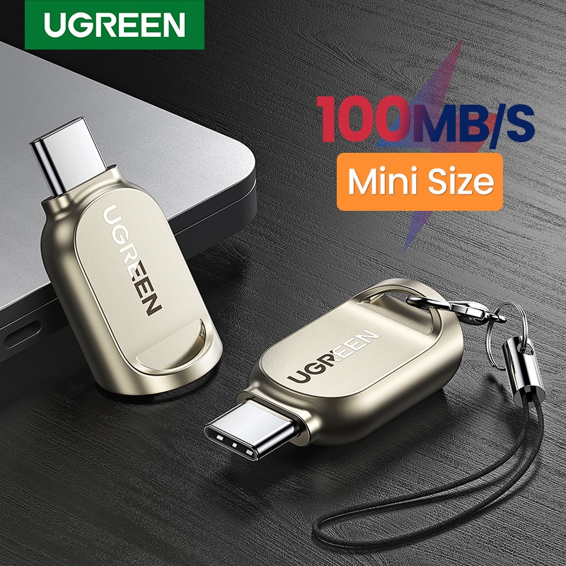 UGREEN USB C Card Reader TF Micro SD Type C 3.1 OTG Memory Card Reader ...