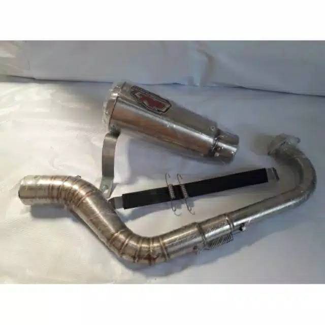 R9 exhaust pipe capsule full neck worm for beat mio mio J mio m3 vario ...