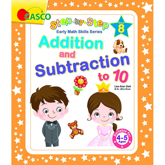Step by Step Early Math Skills Book 8: Addition & Substraction to 10 ...