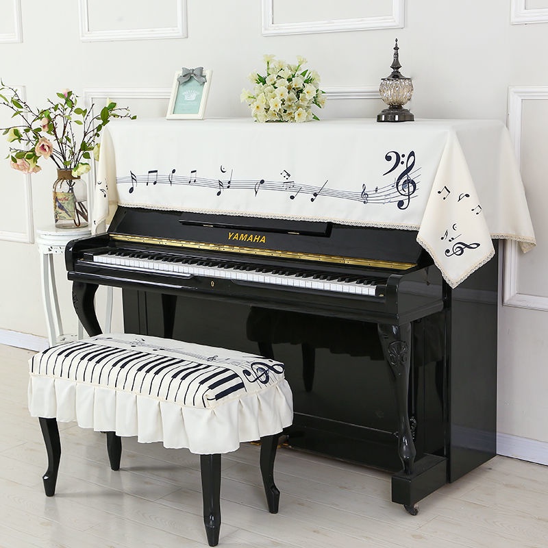 Piano piano cover half cover cloth cover piano cover dust co ...