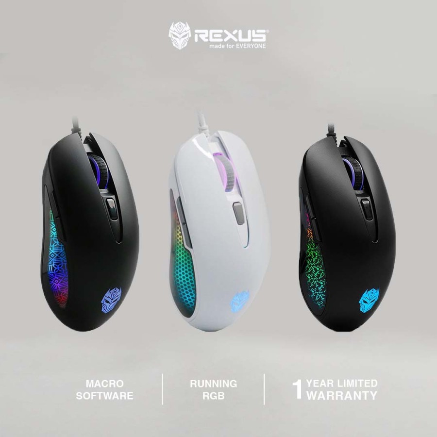 Rexus Arsa12400 DPI Gaming Mouse | Shopee Singapore