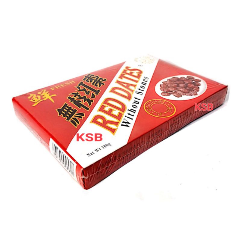 100g Red Dates Without Stone 正牌无核红枣 | Shopee Singapore