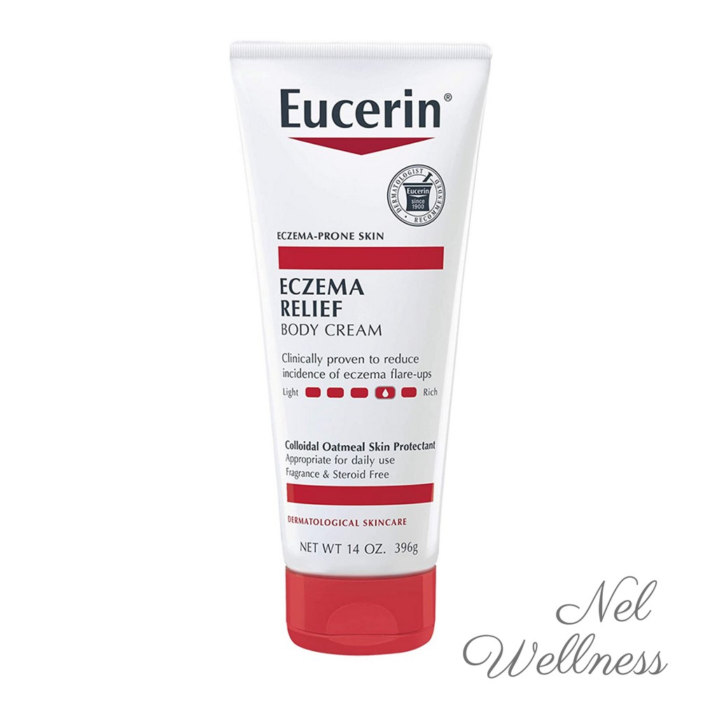 [Large 396g Version] EXPIRY 2025 Eucerin Eczema Relief Body Cream ...