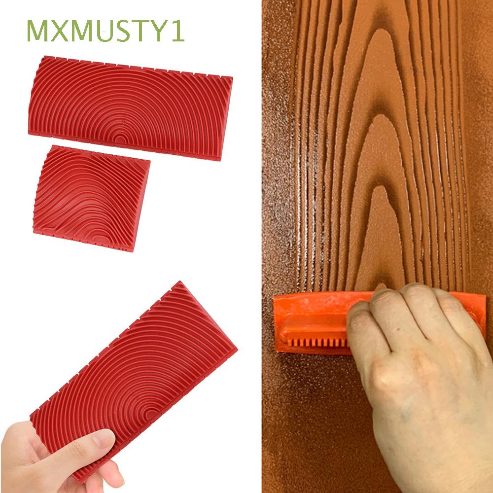 MXMUSTY1 DIY Wood Graining Painting Tool Imitation Roller Brush Wall ...