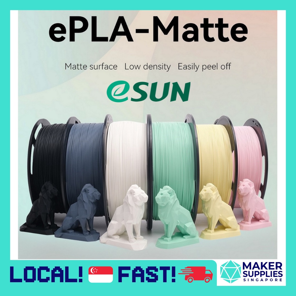 eSun ePLA-Matte 1.75mm 1KG 3D Printer Filament PLA Matte Pastel Mint ...