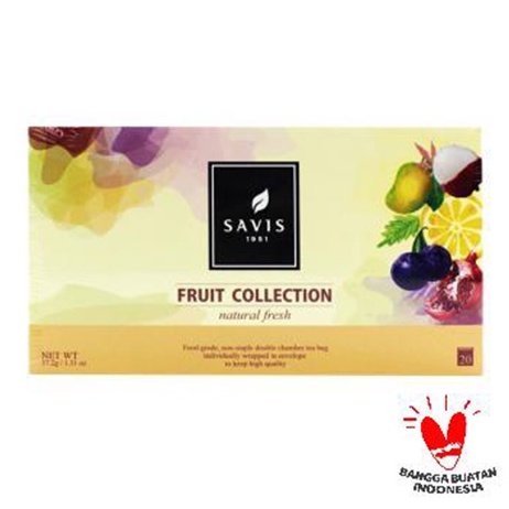 Savis Tea Fruit Collection 37,2gr - Brewed Tea | Shopee Singapore