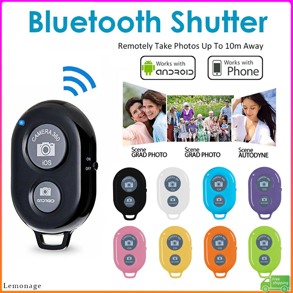 【Ready Stock】Bluetooth Shutter Release Remote For Phones/Laptop/Tablet ...