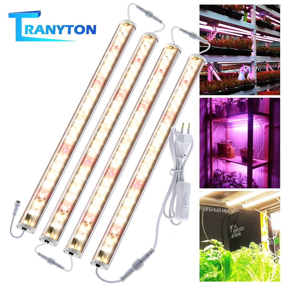 AC220V 1-6pcs LED Grow Light Full Spectrum 73leds Plant Light ...