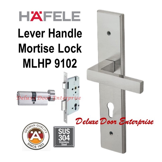Hafele Lever Handle Mortise MLHP9102 / Hafele 9102 / Mortise Lock ...