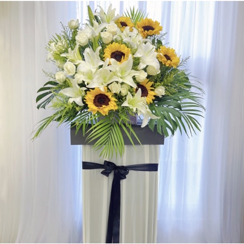 condolence stand/sympathy flower stand/flower stand/funeral flower ...