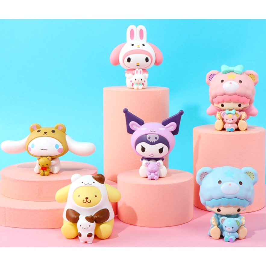 Sanrio Characters with Friends Hugging Buddies Series Blind Box Desktop ...
