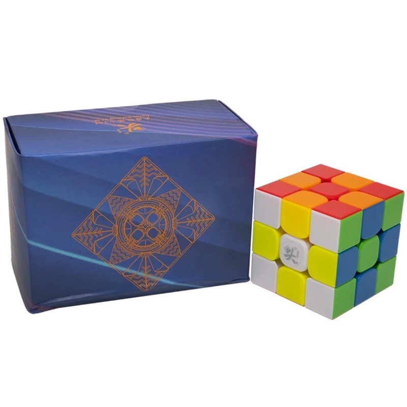 Rubik DaYan GuHong V4 Rubic 3x3 Stickerless Magnet Rimless With 3 ...