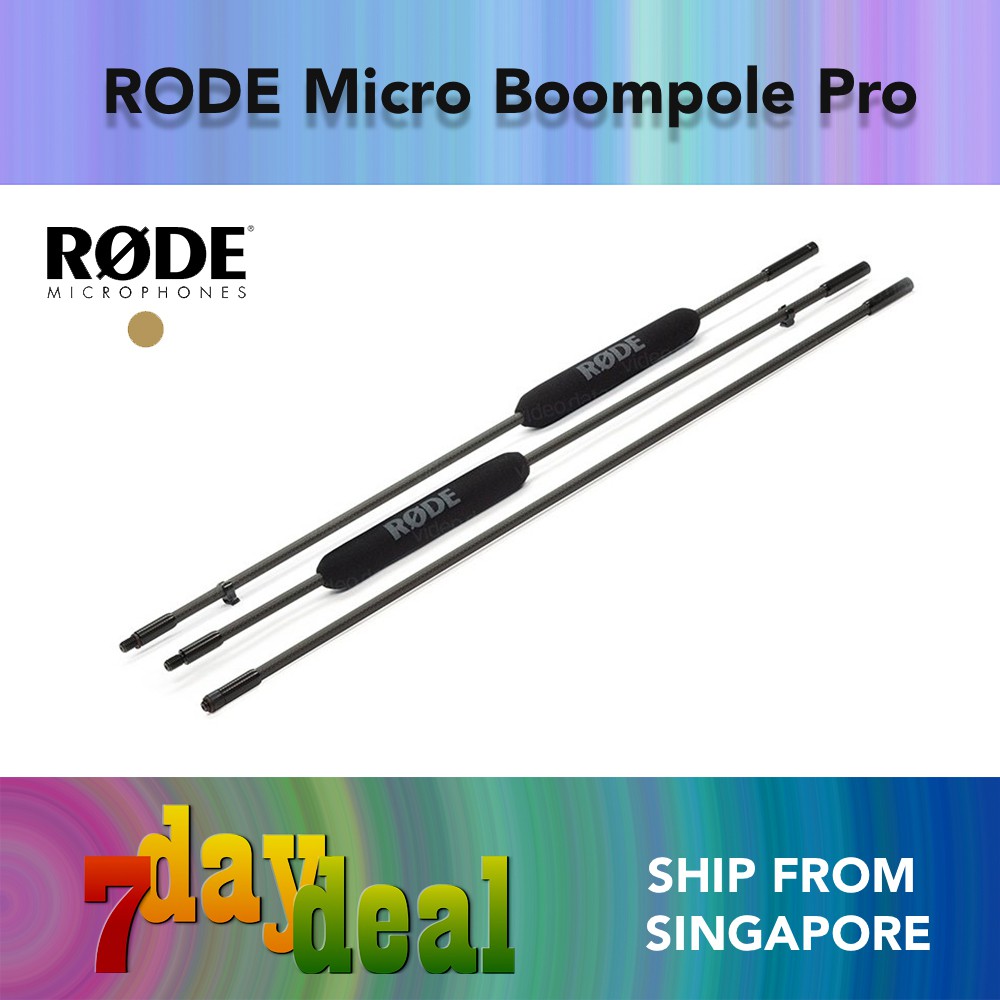 RODE Micro Boompole Pro (2.2m Boom Pole) for Microphone | Shopee Singapore
