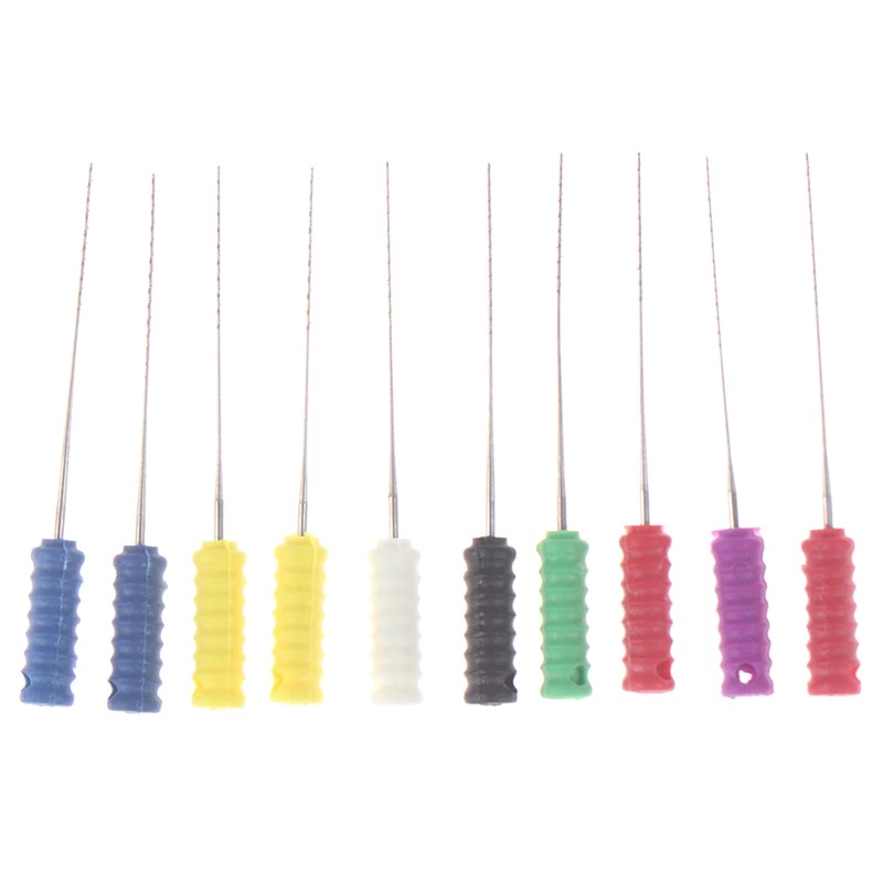 10pcs/pack Dental Root Canal Cleaning Smooth Needle Barbed Broaches ...