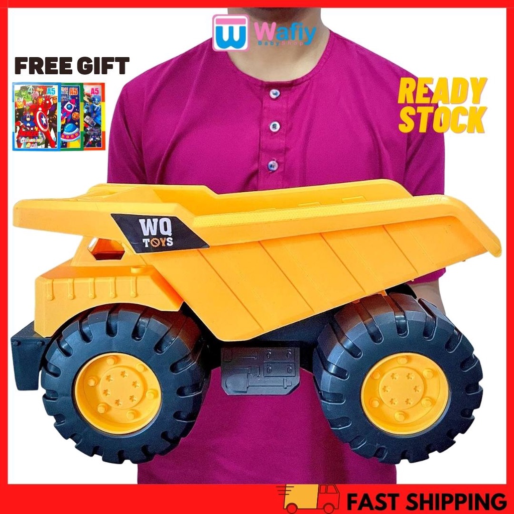 Truck Toys Dump Truck Bulldozer Excavator Lori Angkut Jenkaut Jentolak ...