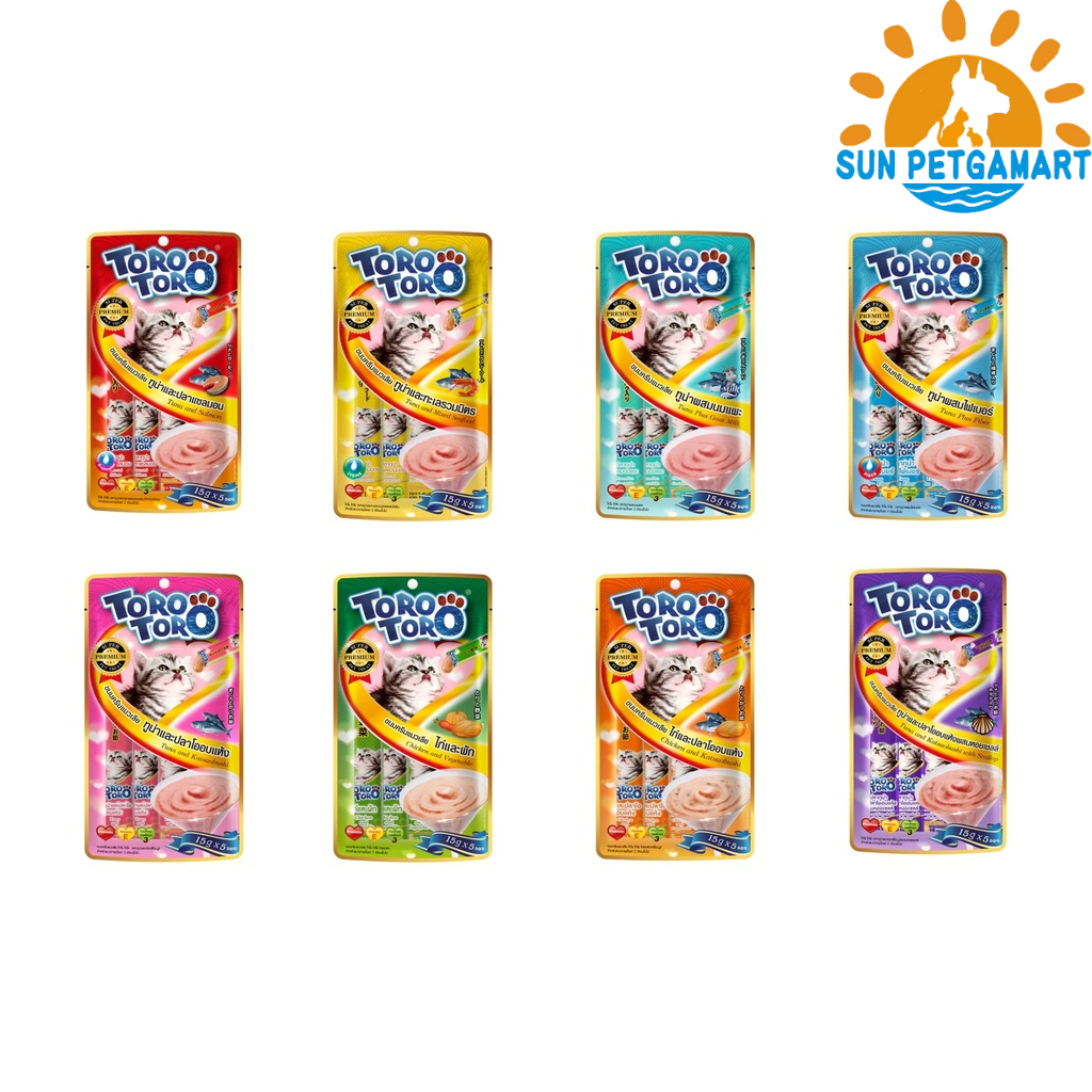 Bundle of 3 - Toro Toro Cat Treats 75g (5 X15g ) | Shopee Singapore