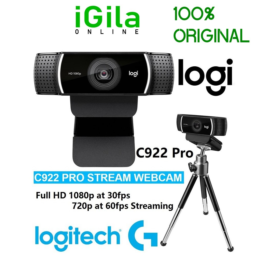 LOGITECH C922 PRO / C270/C505/C925E STREAM WEBCAM WEBCAM | Shopee Singapore