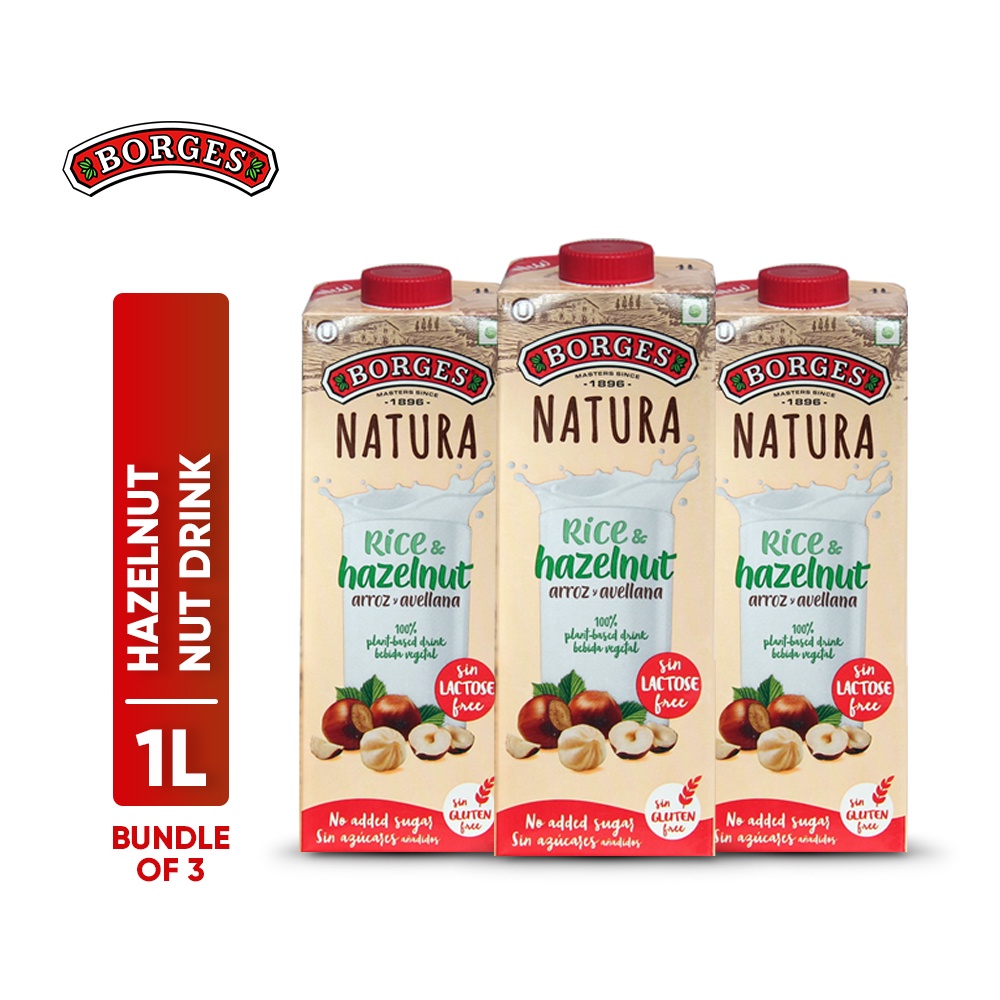 Natura Hazelnut Drink 1L (Bundle of 3) Exp 01/25 | Shopee Singapore