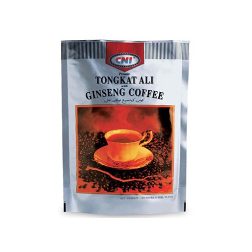 Cni CAFE KOPI Stik ALI GINSENG/CNI COFFEE Stik ALI GINSENG SILVER (20'S ...