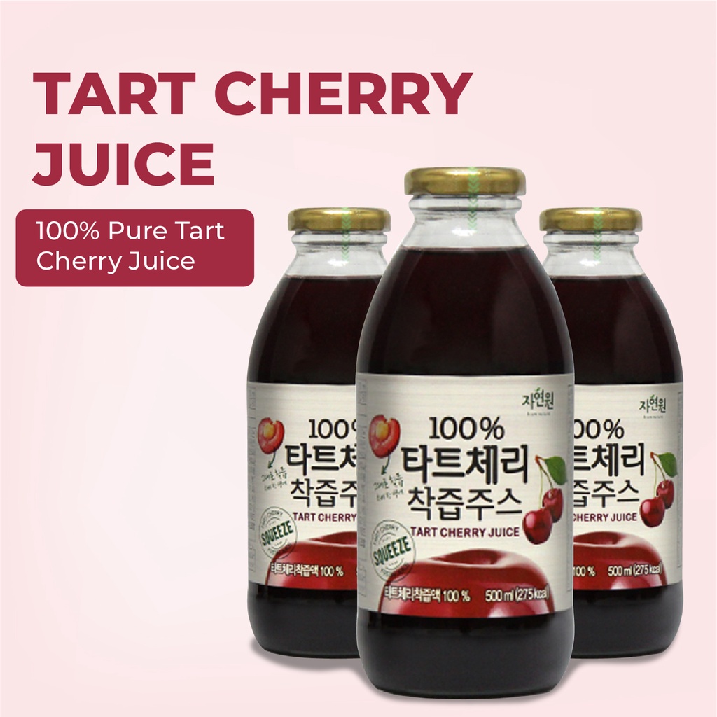 DEKOREA Jayeon One Korean Tart Cherry Juice Healthy Fruit Juice Fresh ...
