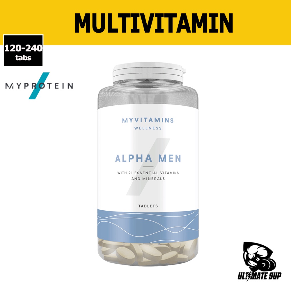 Myprotein Alpha Men Multivitamin Tablets | Essential Vitamins ...