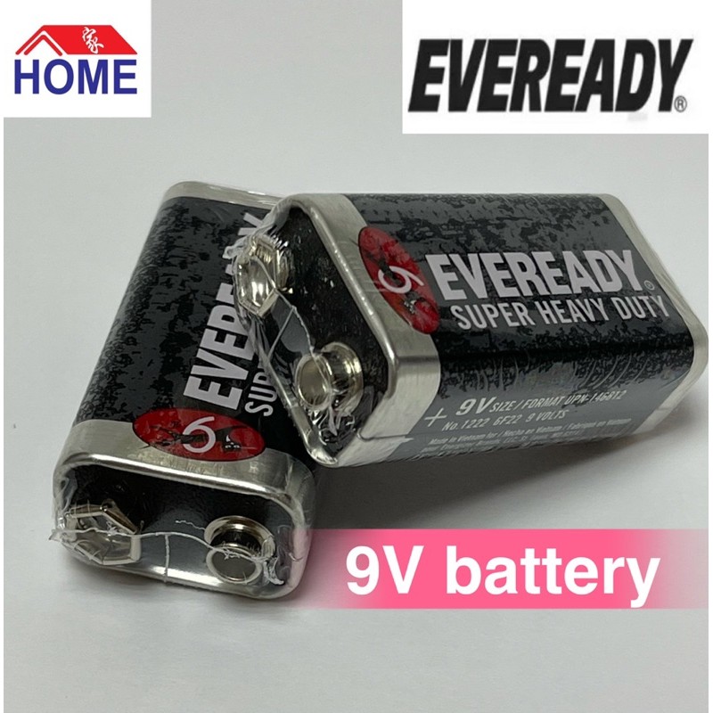 EVEREADY Super Heavy Duty 9V Battery | Shopee Singapore