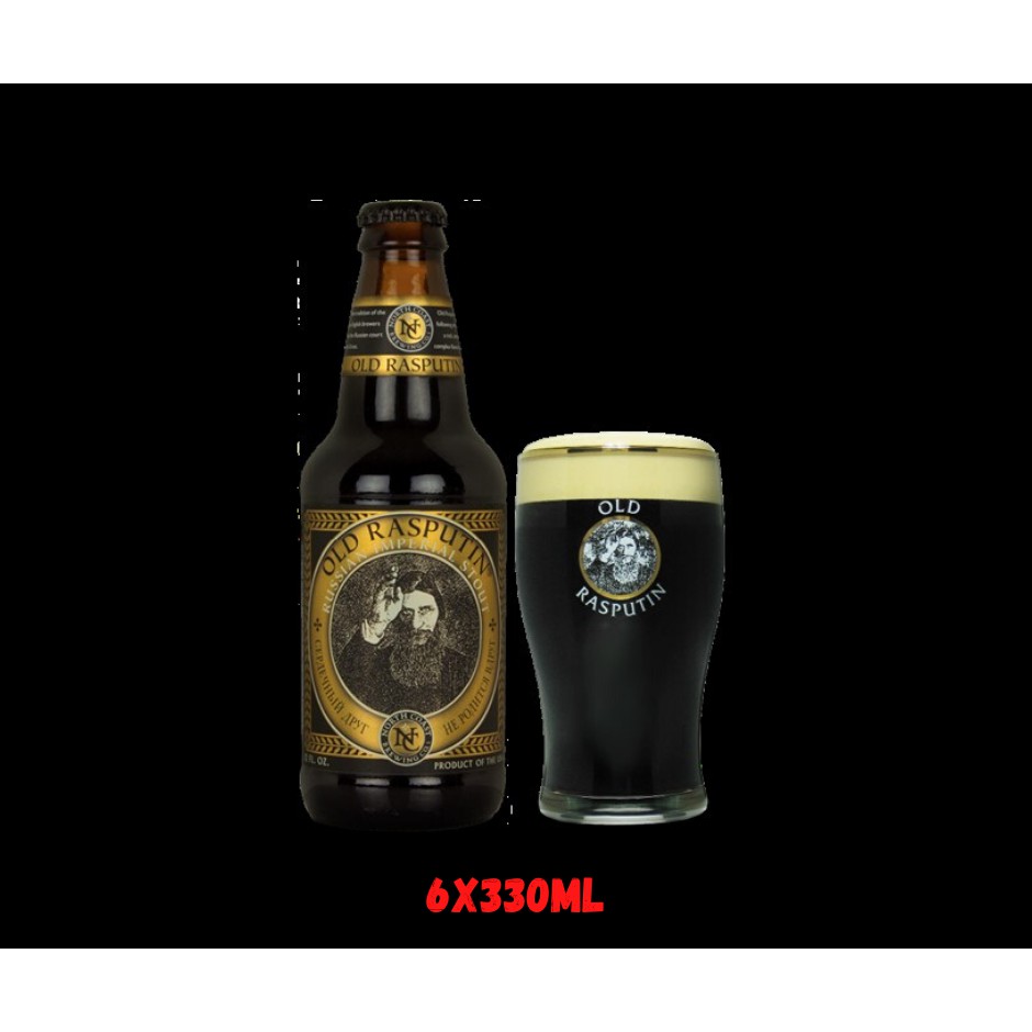 Old Rasputin Russian Imperial Stout Beer 6 X 355ml Shopee Singapore