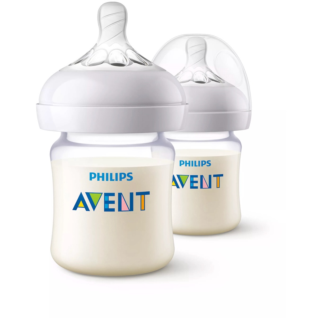Philips AVENT Natural PA premium milk bottles 125, 260ml | Shopee Singapore