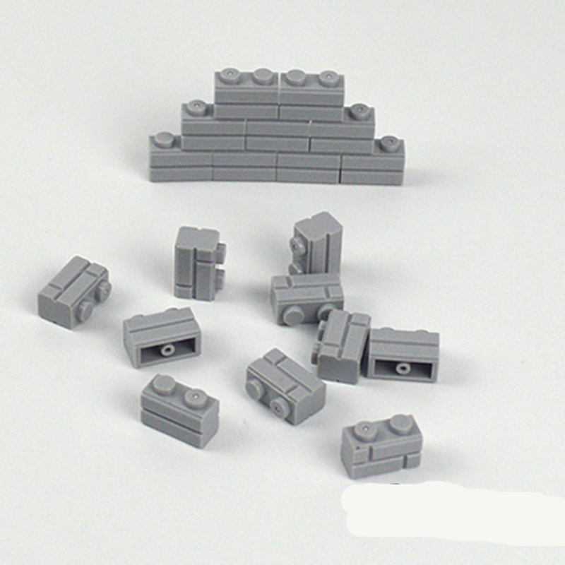 Small Particles Thick Wall Bricks 1x2 1x3 1x4 Dots Bulk Accessories ...