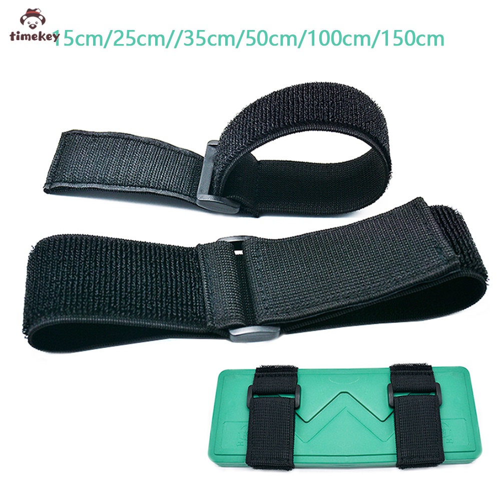Timekey-Elastic Nylon Hook & Loop Strap Cable Self-adhesive Bike Tie ...