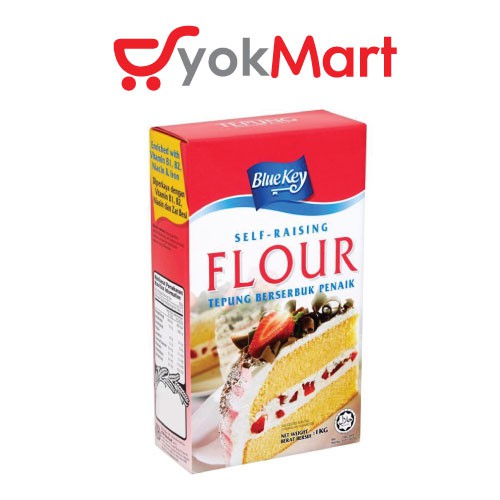 Bluekey Self Raising Flour Flour Flour Flour 1KG | Shopee Singapore
