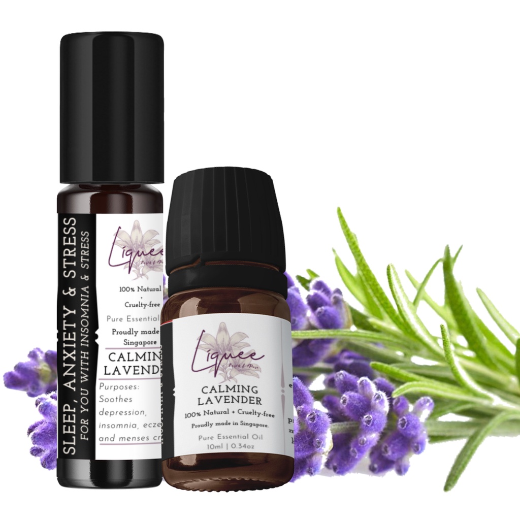 [Made In SG] (10ml)Liquee Earth And Pure Calming Lavender | Liquee Pure ...
