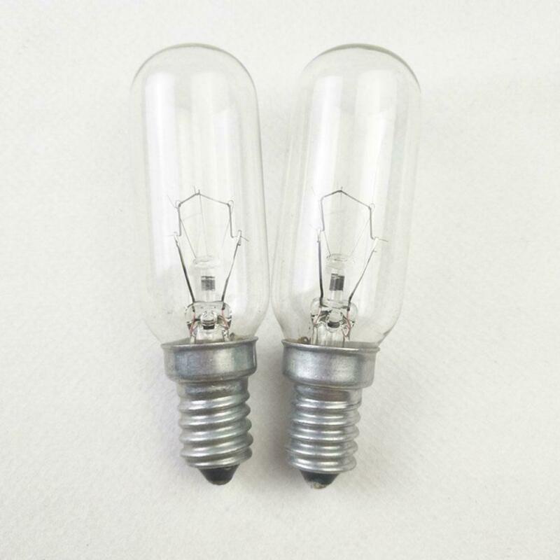 40W E14 Clear Lamp Tubular Cooker Hood Extractor Light Bulb Cap Small ...