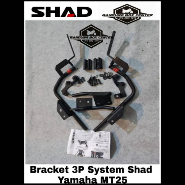 Sidebox Bracket Side Box Bracket 3P System Original Shad Motorcycle ...