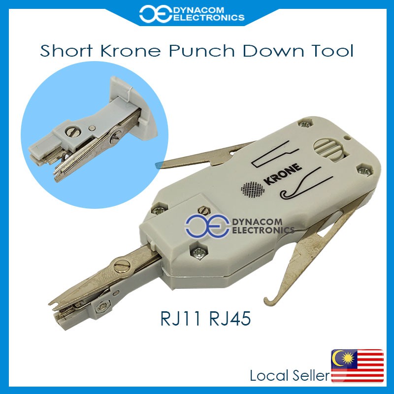 Short KRONE Punch Down Tool for RJ11 RJ45 CAT 3 5 6 Telekom ...