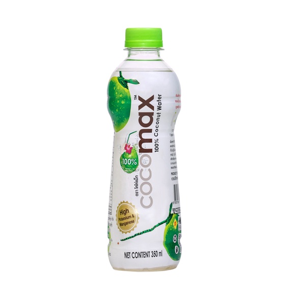 Cocomax 100% Coconut Water 350ml x 24 bottles (PLEASE TAKE NOTE THIS IS NOT 500ml) | Shopee ...