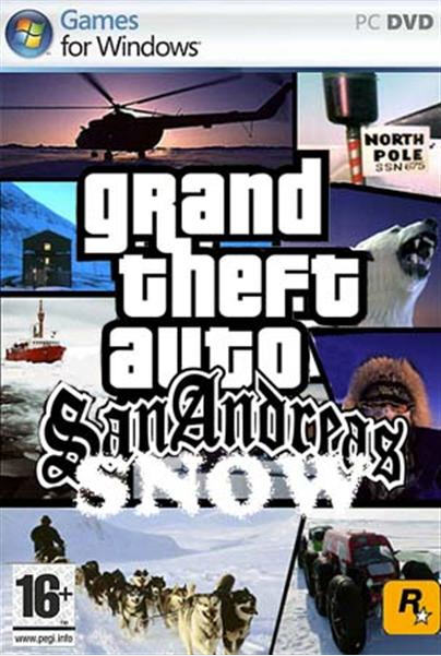 GTA San Andreas | Grand Theft Auto San Andreas Snow Edition PC GAME DVD ...