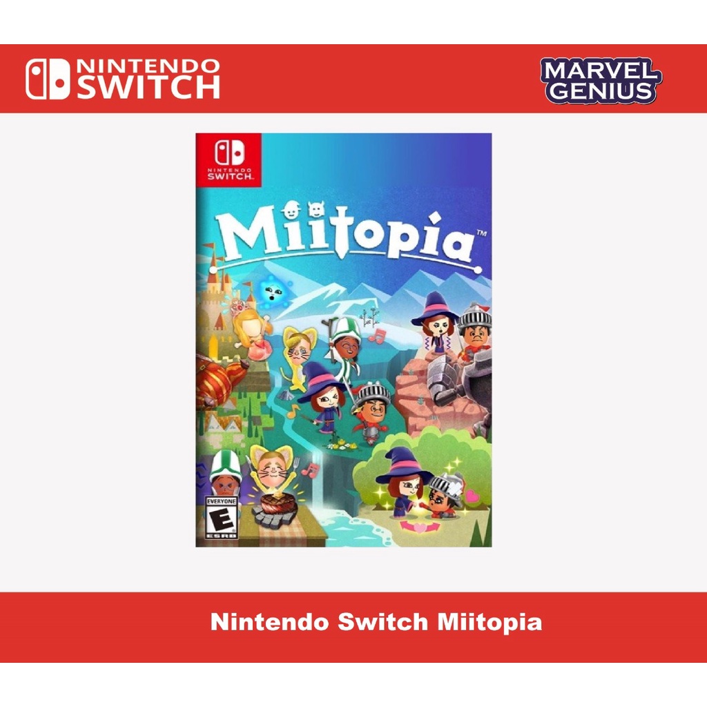 NSW NS Nintendo Switch GAME Miitopia Chi/Eng Version 迷托邦 中英文版 | Shopee ...