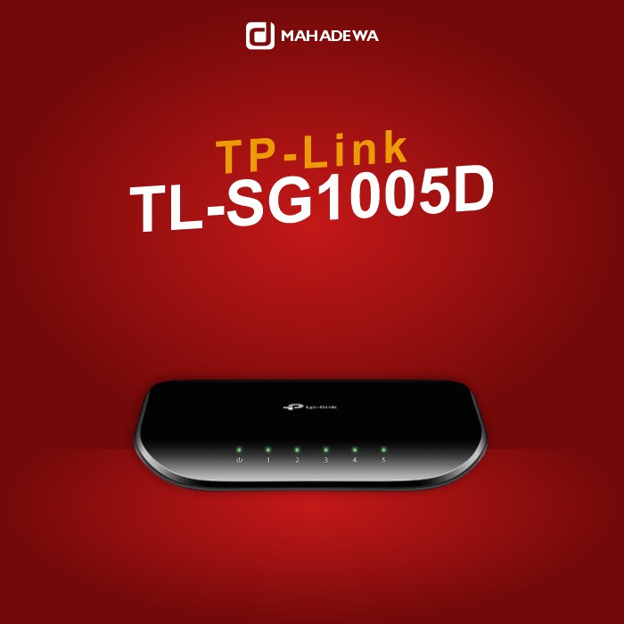 Tp-Link 5-Port Gigabit Desktop Switch (TL-SG1005D) | Shopee Singapore